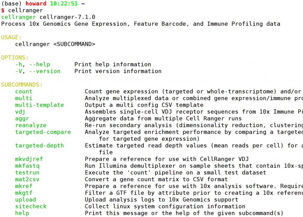 10×genomics单细胞测序分析（一）环境搭建与Cell Ranger数据处理 – 云生信
