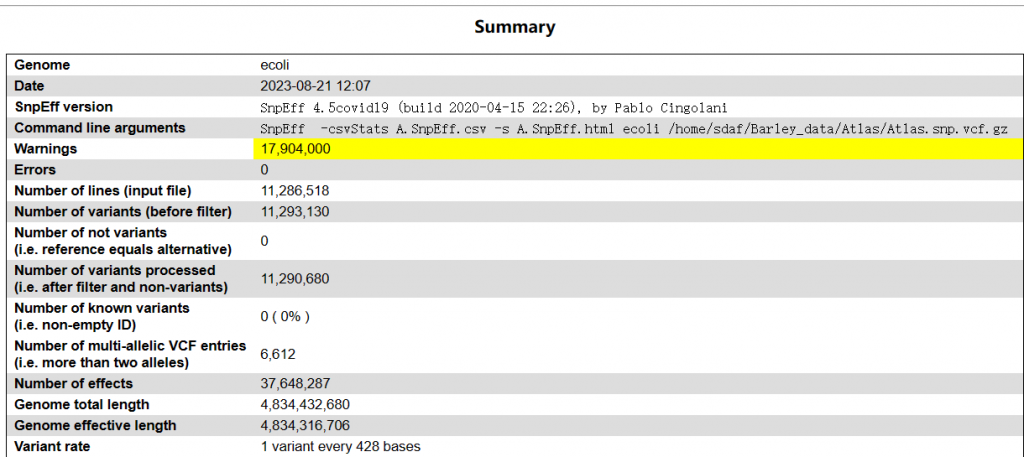 SnpEff：一个神奇的基因组变异注释工具 – 云生信