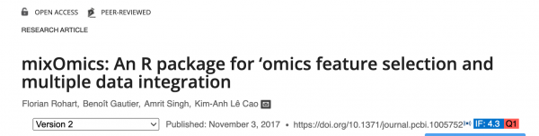 一个R包搞定多组学分析？mixOmics-多组学数据联合分析以及可视化的高逼格工具包！ – 云生信